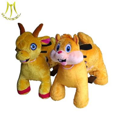 China Hansel  2018 new designs  animal joy rides and amusement park games from china with names animal toys scooter for sale