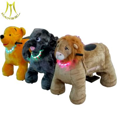 China Hansel kiddie ride on animal robot made in China and toys vending machine animal ride with kids animal for sale