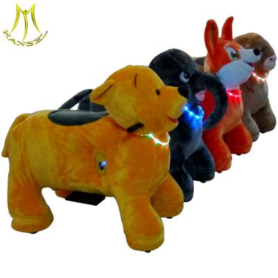 China Hansel animal stuffed riding made in china and animal toy ride for mall with electric happy ride on animals for sale
