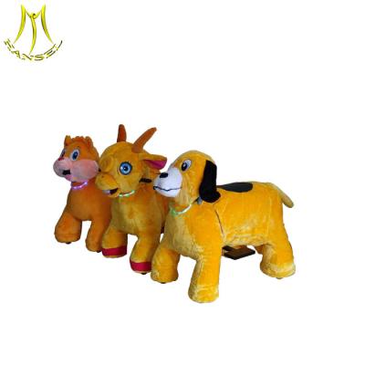 China Hansel 2018  best selling in china wholesale walking kids animal sound toy for shopping mall for sale