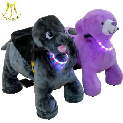 China Hansel  animal car ride on horse and animal horse toys-safari rides with plush and stuffed animals for sale