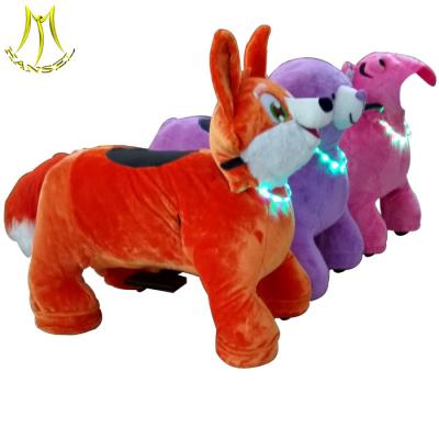 China Hansel stuffed animal motorized scooter and animal joy rides names for mall with stuffed animal motorized scooter for sale