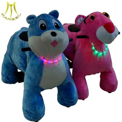 China Hansel motorized animals battery	operated and 4 wheels animal scooter for mall with wheel chair animal for sale