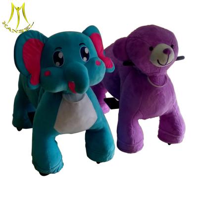 China Hansel  electric zoo animal set toys for sale and plush animals electronic motorcycle with electric motor cycle 2 seats for sale