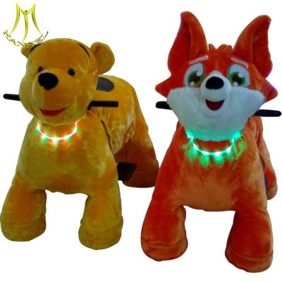 China Hansel amusement park ride for mall and ride on robot animal ride with animal scooter made in china for sale
