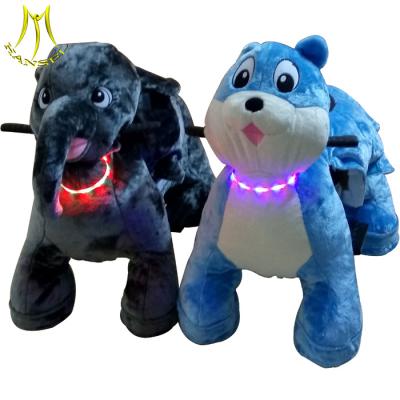China Hansel animal equipment scooter for mall and motorized animals coin operated with animal electric car ride for sale