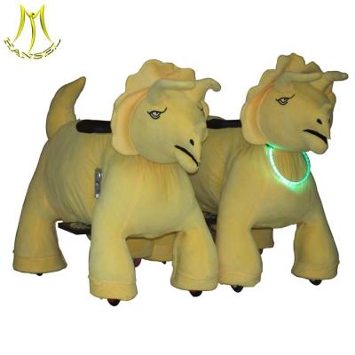 China Hansel kiddie ride on animal robot and animal scooters for mall with battery powered animals for shopping mall for sale
