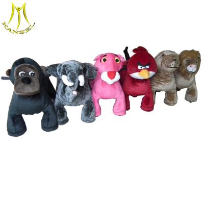 China Hansel animal riding unicorn in mall and plush electric animal scooter for mall with children motorized animals for sale
