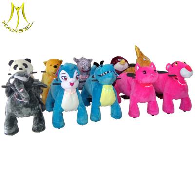 China Hansel animal electric ride for mall and motorized animal battery operated with kids ride on animals scooter for sale