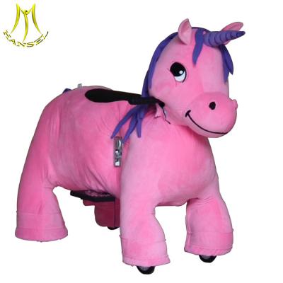 China Hansel stuffed animals from china and ride on toy car for parent baby with electric ride on animals for sale for sale