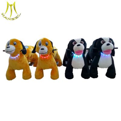 China Hansel   coin operated animal toy ride motorized horse toy for adults  and  gifts kids token ride stuffed animal ride for sale