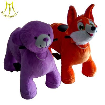 China Hansel    joyful kids indoor entertainment 4 wheel electric walking bike animal motorcycle riding toys for sale
