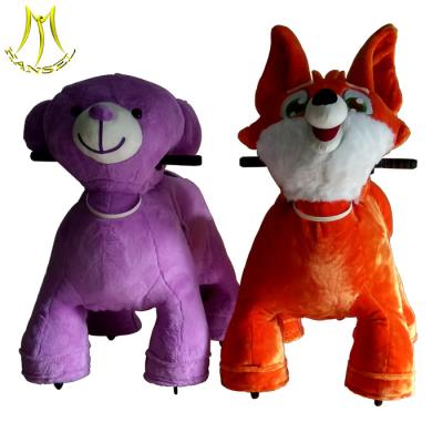 China Hansel   fast profits happy ride toy animal scooter ride hot in shopping mall and kid riding horse toy for children for sale