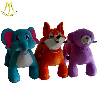 China Hansel   children amusement car ride walking animal toy ride for mall electronic game machine for sale