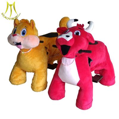 China Hansel  kid electric car,battery operated rides toy amusement park rides dinosaur electric scooter for sale