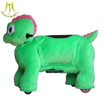 China Hansel   24v electric ride on toys amusement rides used walking animals kids ride for sale