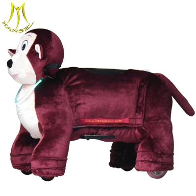 China Hansel  2018 popular happy rides on animal amusment park games equipment token operated toy machines for sale
