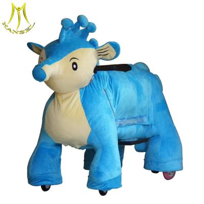 China Hansel amusement park animal ride and plush motorized animals from guangzhou with children amusement anima ride for sale for sale