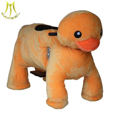 China Hansel amusement ride on animal robot mall and motorized animals from china supplier with motorized animals battery for sale