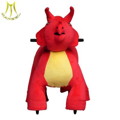 China Hansel 	animal scooters stuffed for mall and plush kids electric car ride with animal ride from china for sale