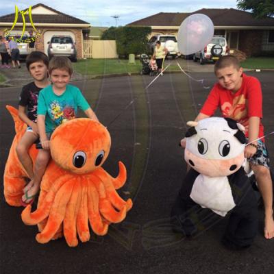 China Hansel indoor animal rides and indoor and outdoor ride on party animal toy with kiddie rocking rides from china for sale