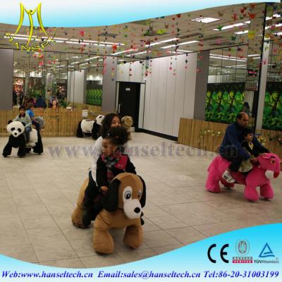 China Hansel   indoor kids amusement rides coin operated music dinosaur toy car ride for sale