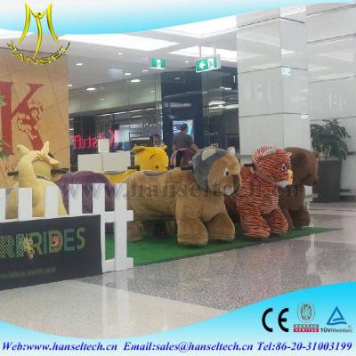 China Hansel   names amusement park equipment moto animal baby toy ride on walking horse for sale