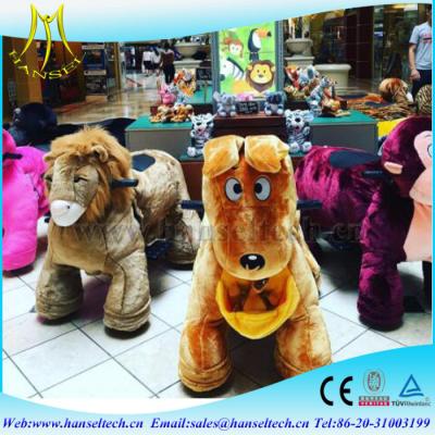 China Hansel good performance plush electric mouse animal kiddie rides for sale for sale
