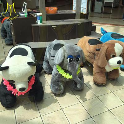 China Hansel stuffed motorized animals and electric ride on animals with carnival plush motorized animals for sale