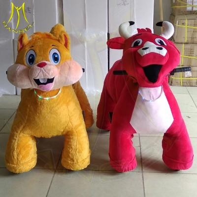 China Hansel animal walking kidy and amusement ride on animal scooter for mall walking animal on toy for sale