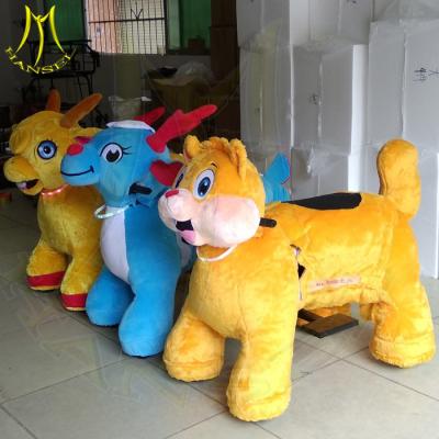 China Hansel fairground rides for sale from china and	battery operated children ride on animals with plush ride on animals for sale