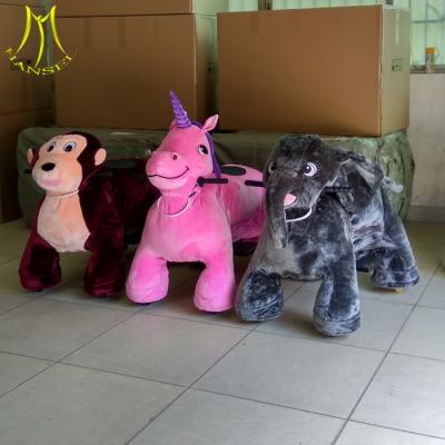China Hansel coin operated indoor and outdoor ride on party animal toy Guangzhou for sale