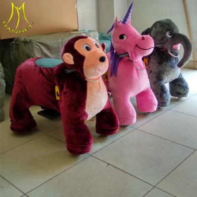 China Hansel  amusement park cars for sale electric walking horse toy for sale