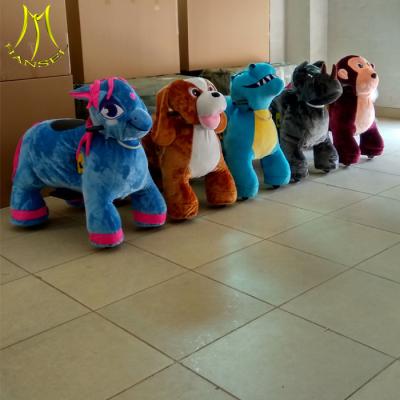 China Hansel use commercial for rent  animal scooter ride battery with light China for sale