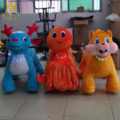 China Hansel park rides made in china and electric ride on animals	with carnival kiddie ride on animals for sale for sale