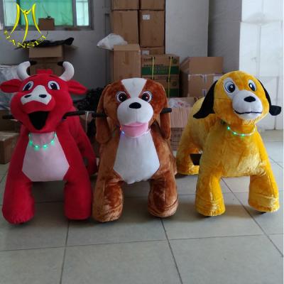 China Hansel amusement park ride and animal electric ride battery operated  with funfair motorized ride animal made in china for sale