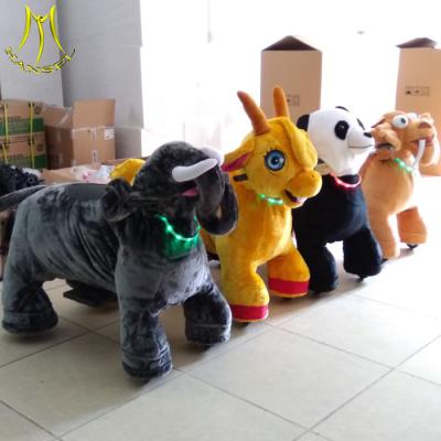 China Hansel walking animal toy ride and plush motorized animal made in china with amusement kids animal ride toy for sale for sale