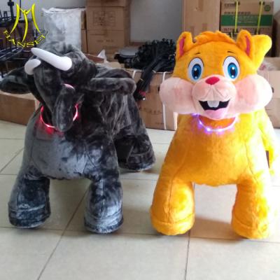 China Hansel toy carnival ride on animal and electric battery animal electric ride for mall with amusement game ride for sale for sale