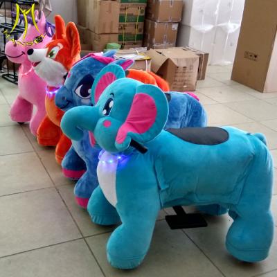 China Hansel panda walking animals kiddie ride and amusement park business animal ride with carnival rides kiddie plush sale for sale