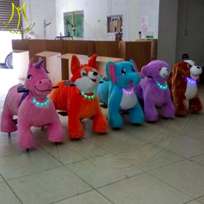 China Hansel china play land games battery operated animal kiddie rides for sale