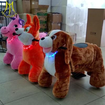 China Hansel wholesale market import toysplush animal electric scooter from china for sale