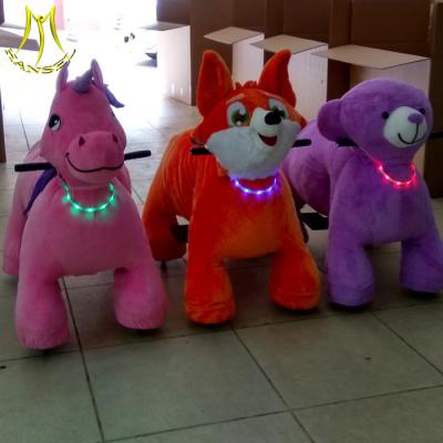 China Hansel outdoor playground plush animal toy ride for mall for sale for sale