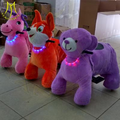 China Hansel token operated kiddie ride electric car animal kids for sale for sale
