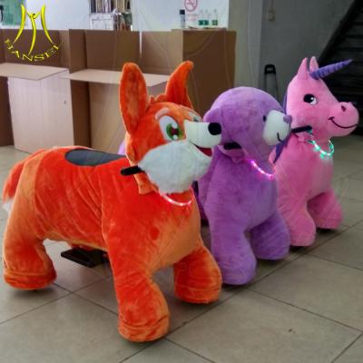 China Hansel amuseemnt games and plush toys stuffed animals with sound for sale for sale