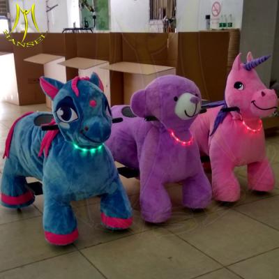 China Hansel play free car games plush indoor plush motorized animals for sale for sale