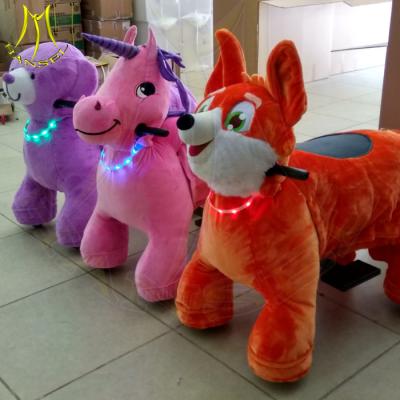 China Hansel power wheels toy car electric animal scooters for mall for sale