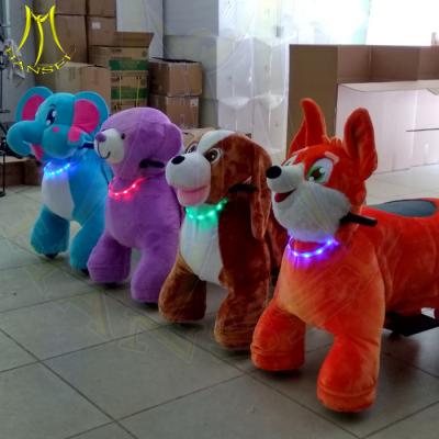 China Hansel unicorn ride on toy electronic games machine animal scooter for kids for sale
