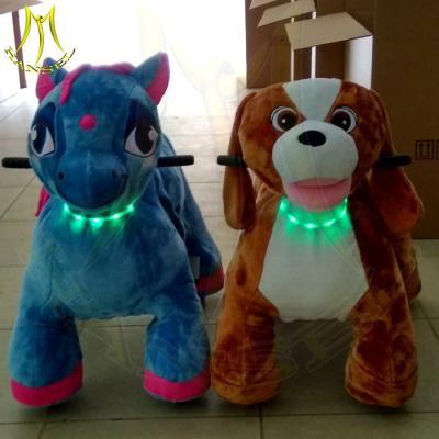 China Hansel  kids party rental equipment battery operated rideable animal for shopping mall for sale