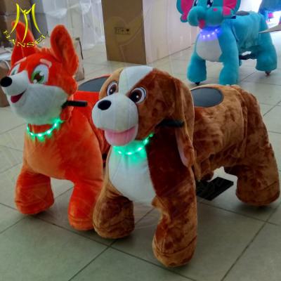 China Hansel amusement park rides electric plush motorized animals for sale for sale