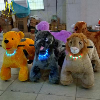 China Hansel kids coin operated game machine giant animal electric scooter factory in China for sale